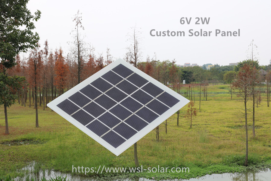 Custom Solar Panel | 6V 2W – Custom Solar Panel