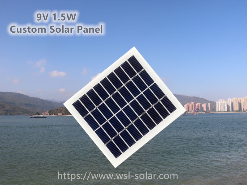Custom Solar Panel | 9V 1.5W – Custom Solar Panel